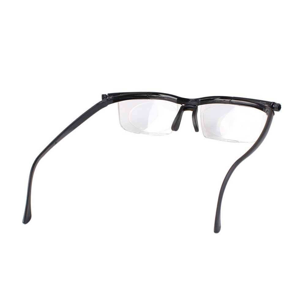 Adlens Adjustables EM02BK Black Frame Eyewear with Clear Lens, 1 Each ...