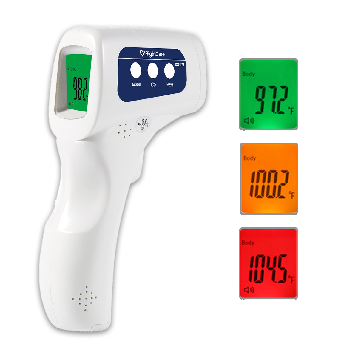 RightCare No-Touch IR Forehead Thermometer with Instant Results - FSA ...
